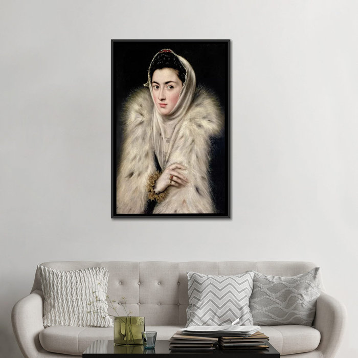 Bless international Lady In A Fur Wrap (Stirling Maxwell Collectioun At The Pollok House) by El ...